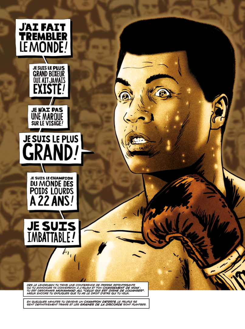 FRANCE – MUHAMMAD ALI, LA BIOGRAPHIE SOUS FORME DE COMICS – Black Square